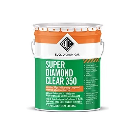 Euclid Chemical Euclid Super Diamond Clear 350 Exempt Solvent-Based High Solids Non-Yellowing ...